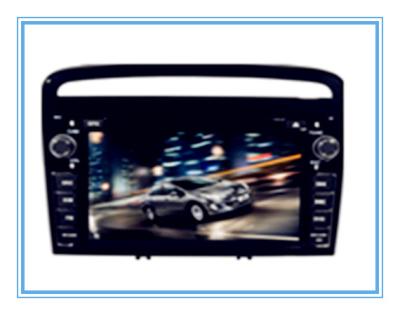 China China Supplier Two DIN Car DVD Player for PEUGEOT 408 with GPS/BT/IPOD for sale