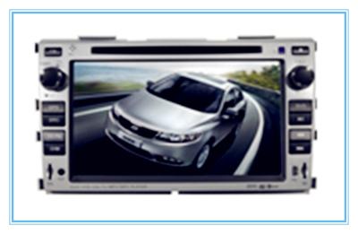 China KIA Two DIN 7'' Car DVD Player special for Forte with gps/TV/BT/RDS/IR/AUX/IPOD for sale