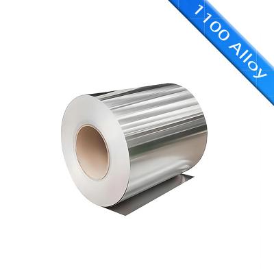 China Pure 1100 H18 Aluminum Alloy Coil Bright Finish Aluminum Sheet Roll For HVAC Systems for sale