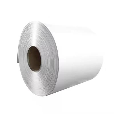China 3004 H24 White Color Pvdf Pre Coated Aluminium Sheet For Shutter for sale