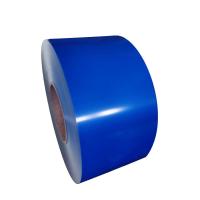 China 1050 3004 Blue Color PVDF Aluminum Sheet Coil For Roofing  Sheet for sale
