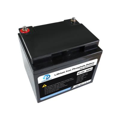 China Rechargeable 12V LiFePO4 Battery 40Ah 50Ah 60Ah 100Ah Li Iron Phosphate Battery for sale