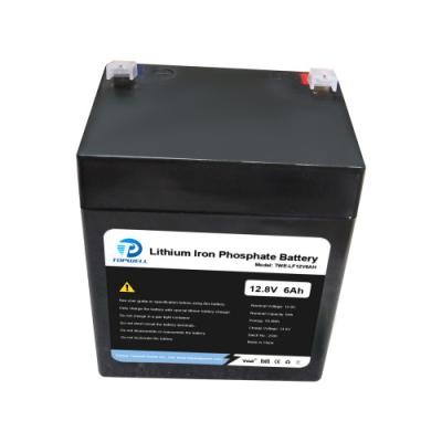 China LiFePO4 12V 6Ah Lithium Ion Battery Alarm / Gate Motor Battery for sale