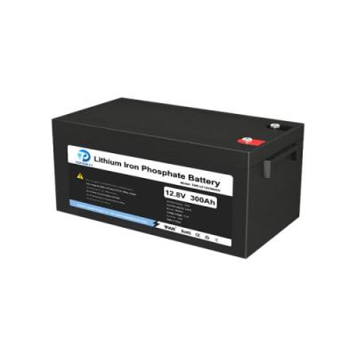 China LiFePO4 12V 300Ah Lithium Battery With BMS 520x267x220mm Dimension for sale