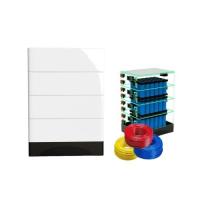China Stacked 10KWH Solar Energy Storage Battery 51.2V 200Ah LiFePO4 Battery Pack for sale