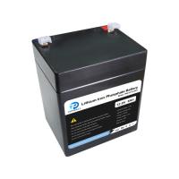 China Black 12.8V 5Ah LiFePO4 Battery Pack IEC62133 UN38.3 Approved for sale