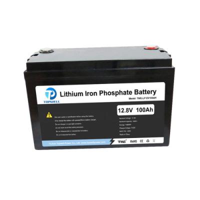 China 12.8V 100Ah Lithium Iron Phosphate Battery For RV Travel Trailer for sale