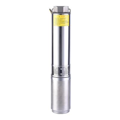 China DC 1500w Solar High Efficiency Irrigation Agriculture High Efficiency Mini Deep Well Water Pump for sale