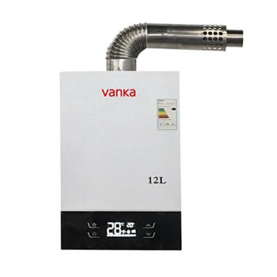 China 12L Wall Mounted Gas Water Heater with 31kW Heat Load and 16kg/Min Flow Rate for Indoor Installation for sale