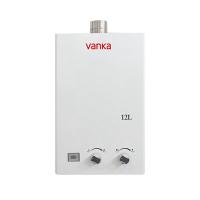 China Household Forced Exhaust Gas Water Heater 8L-12L with 16kW-24kW Heat Load and LCD Display for Instant Hot Water for sale