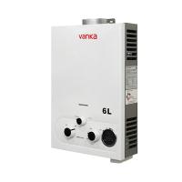 China 6L Instant Tankless Flue Gas Water Heater - 12kW Wall Mounted with Battery Ignition and 0.025-0.8 MPa Water Pressure for sale