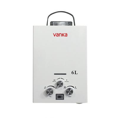 China Vanka Portable Tankless Propane Water Heater - 12-40KW Heat Output, 6-20L Capacity for Camping & Outdoor Use for sale