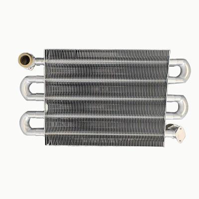 China 15KW-36KW Wall Mount Heat Exchanger Core for Condensing Gas Boilers - Copper/Aluminum Construction 2.75-5.25KG for sale