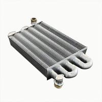 China 15KW-36KW Wall Mount Heat Exchanger Core for Condensing Gas Boilers - Copper/Aluminum Construction 2.75-5.25KG for sale