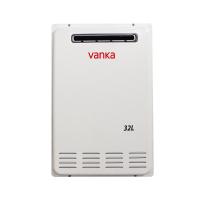 China 32L 220V Outdoor Gas Water Heater with 60kW Heat Load and Automatic Pulse Ignition System for sale
