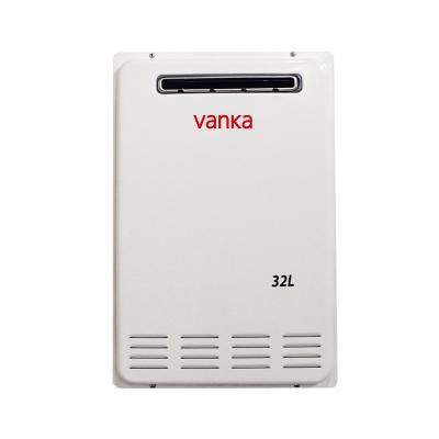 China 32L 220V Outdoor Gas Water Heater with 60kW Heat Load and Automatic Pulse Ignition System for sale