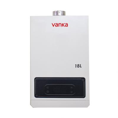 China Vanka 18L Indoor Gas Tankless Water Heater 40kW 110V with Digital Display and Multiple Safety Protections for sale