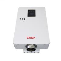 China Thermostat Control Indoor Gas Water Heater 12L-18L Forced Exhaust with Digital Temperature Control and Self-Modulating Flame for sale