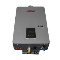 China Touch Screen Gas Water Heater with Constant Temperature Control - 16L/min Flow Rate, 60mm Forced Exhaust, Multiple Capacity Options for sale