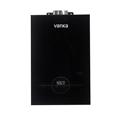 China 12L Instantaneous Gas Water Heater with 24/32KW Heat Load and LED Display for Bathroom & Kitchen Installation for sale