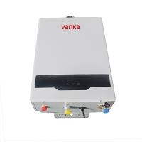 China Vanka 12L Indoor Digital Gas Water Heater with 25kW Heat Load and 60mm Exhaust - Low NOx Energy Efficient for sale