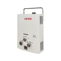 China Vanka 6L Portable Propane Tankless Water Heater for Outdoor Camping - 12KW Heating Power, 440×290×120mm for sale