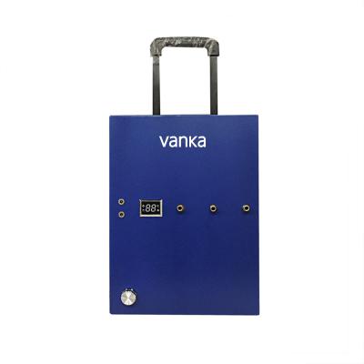China Vanka Zero Pressure Portable Tankless Gas Water Heater 5L-6L Capacity with LCD Display for Camping and RV Use for sale
