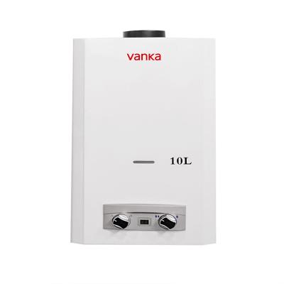 China 2KW High Efficiency Tankless Natural Gas Water Heater with Exhaust Safety Device and Instant Hot Water for sale
