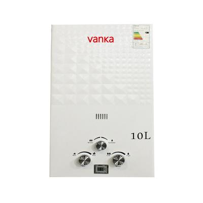 China 10L 20KW LPG Tankless Water Heater for Shower with 0.02-0.8MPa Water Pressure and Digital Temperature Control for sale