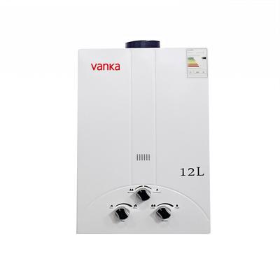 China 12L LNG Tankless Gas Water Heater 24KW Wall Mounted with 12L/min Flow Rate and 0.02-0.8MPa Pressure Range for sale