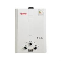 China JSD-12-04 12L Tankless Gas Water Heater with 35-65°C Temperature Control and Forced Exhaust System for sale