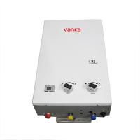 China Vanka 12L-24L Forced Exhaust Gas Water Heater with 88% Thermal Efficiency and Digital Control for sale
