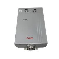 China Vanka CE Certified Forced Exhaust Gas Water Heater 12L-24L Capacity with 0.02-0.8Pa Working Pressure for sale