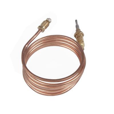 China Copper Gas Stove Thermocouple 150mm-1800mm Heat Resistant Safety Sensor for N.G. & L.P.G. Cooking for sale