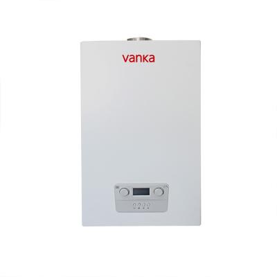 China Vanka Intelligent LCD Display Condensing Gas Combi Boiler 220V 95% Efficiency for Room Heating & Hot Water for sale