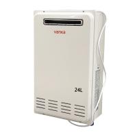 China Instant Outdoor Gas Water Heater 0.02-0.8MPa Pressure 35-65°C Temperature Range CE Certified for Camping for sale