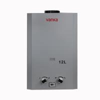 China LPG Flue Gas Water Heater 20KW Heat Output with Battery Power for Instant Shower Hot Water for sale
