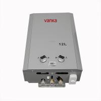 China LPG Flue Gas Water Heater 20KW Heat Output with Battery Power for Instant Shower Hot Water for sale