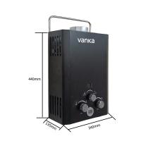 China Vanka Stainless Steel 12KW Flue Gas Water Heater with 20KW Efficiency for Shower Applications for sale