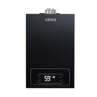China Tankless Oxygen Free Copper Indoor Gas Water Heater with 84% Efficiency and 220V Digital Control for sale