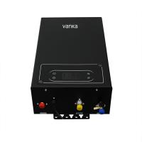 China Tankless Oxygen Free Copper Indoor Gas Water Heater with 84% Efficiency and 220V Digital Control for sale