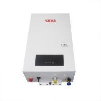 China LED Display Digital Tankless Gas Water Heater 84% Efficiency 2000W Indoor Flame Failure Protection for sale