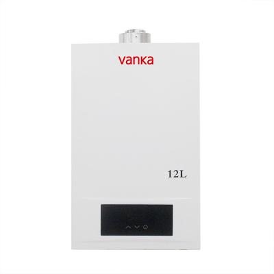 China LED Display Digital Tankless Gas Water Heater 84% Efficiency 2000W Indoor Flame Failure Protection for sale