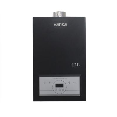 China Vanka 220V Electronic Direct Vent Gas Water Heater Wall Mounted 2000W LED Display for sale