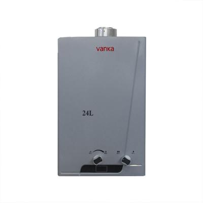 China Vangood 24L Tankless Gas Water Heater with 2000W Power for LPG and Natural Gas Instant Hot Water for sale