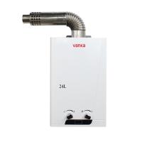 China Wall Mounted Natural Gas Water Heater 12L-24L Capacity with 88% Thermal Efficiency and Digital Temperature Control for sale