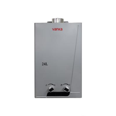 China 24L Forced Exhaust Gas Water Heater with 0.01-0.08Mpa Pressure and 110V-220V Voltage for sale