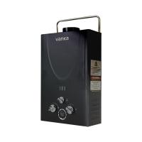 China Black Portable Flue Water Heater 12L LPG Tankless Instant Hot Water System for Outdoor Camping for sale