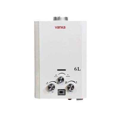 China 6L Wall Mounted Gas Water Heater with High Flow Rate and Energy Efficient Rapid Heating Technology for sale