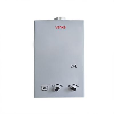 China 24L Forced Exhaust Gas Water Heater with High Capacity and Advanced Safety Features for Commercial Use for sale